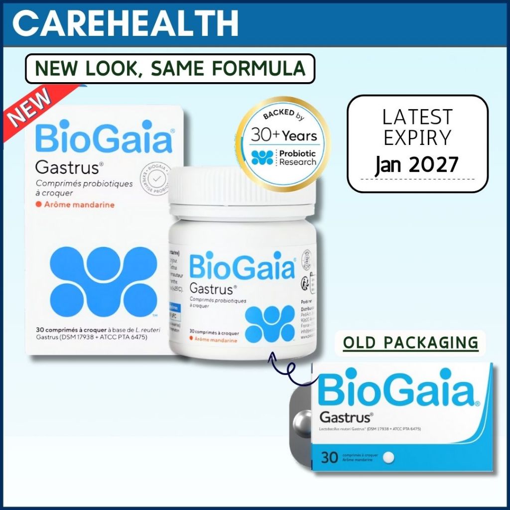 [Exp Jan 2027] Biogaia Gastrus Probiotic Supplement - Mandarin Flavor ...