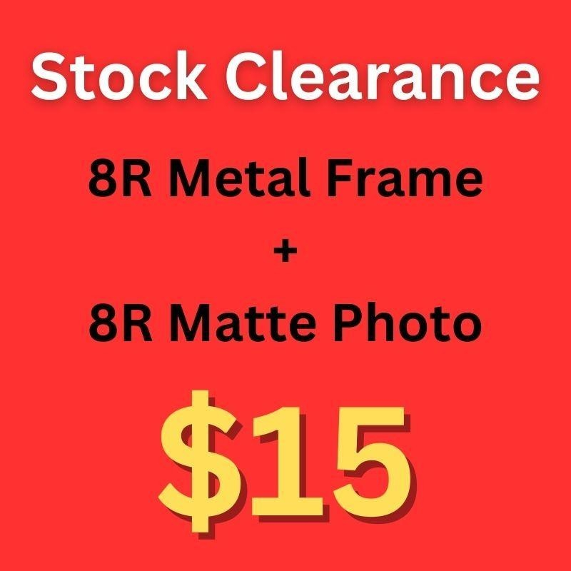 Stock Clearance: 8R Metal Frame + 8R Matte Photo | Shopee Singapore