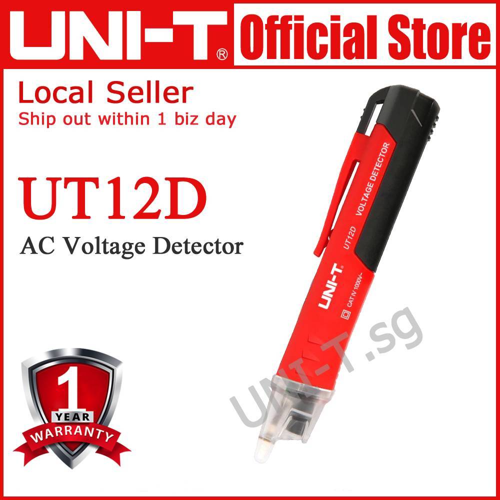 Uni-T UT12D UT12E UT12M AC Voltage Detector | Shopee Singapore