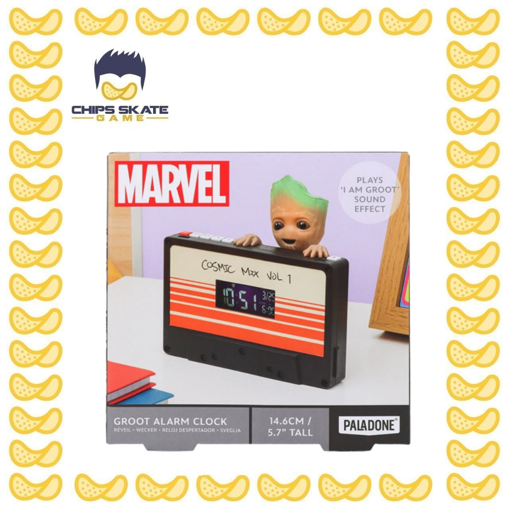 Paladone Marvel Studios I Am Groot Alarm Clock (PP11305GT) | Shopee ...