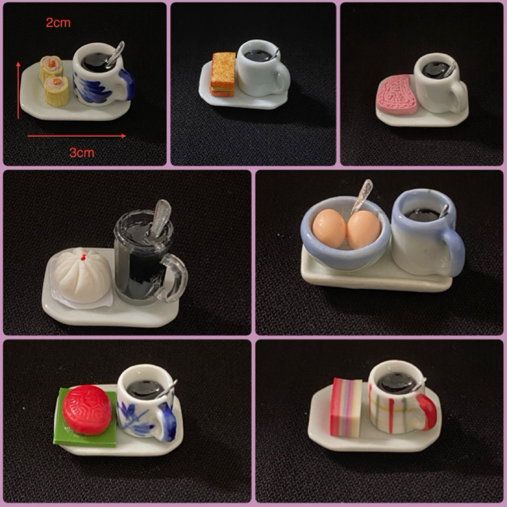 miniature tea break set | Shopee Singapore