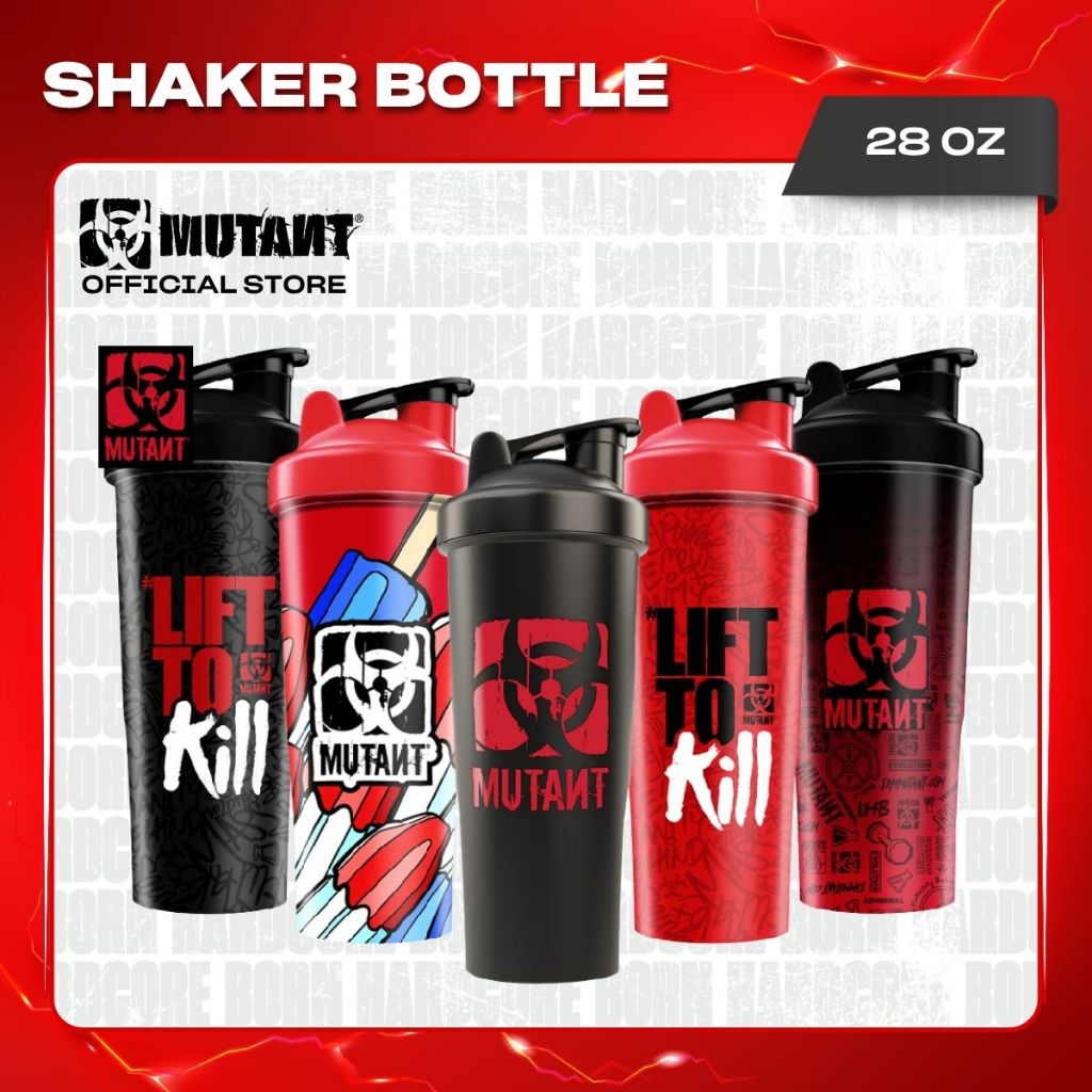 Mutant Mutant Deluxe All-In Shaker Cup, Water bottle, BPA Free, Matte ...