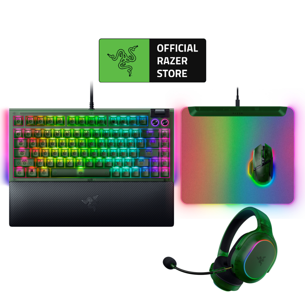 Razer Phantom Green Edition Ultimate Gaming Bundle | Shopee Singapore