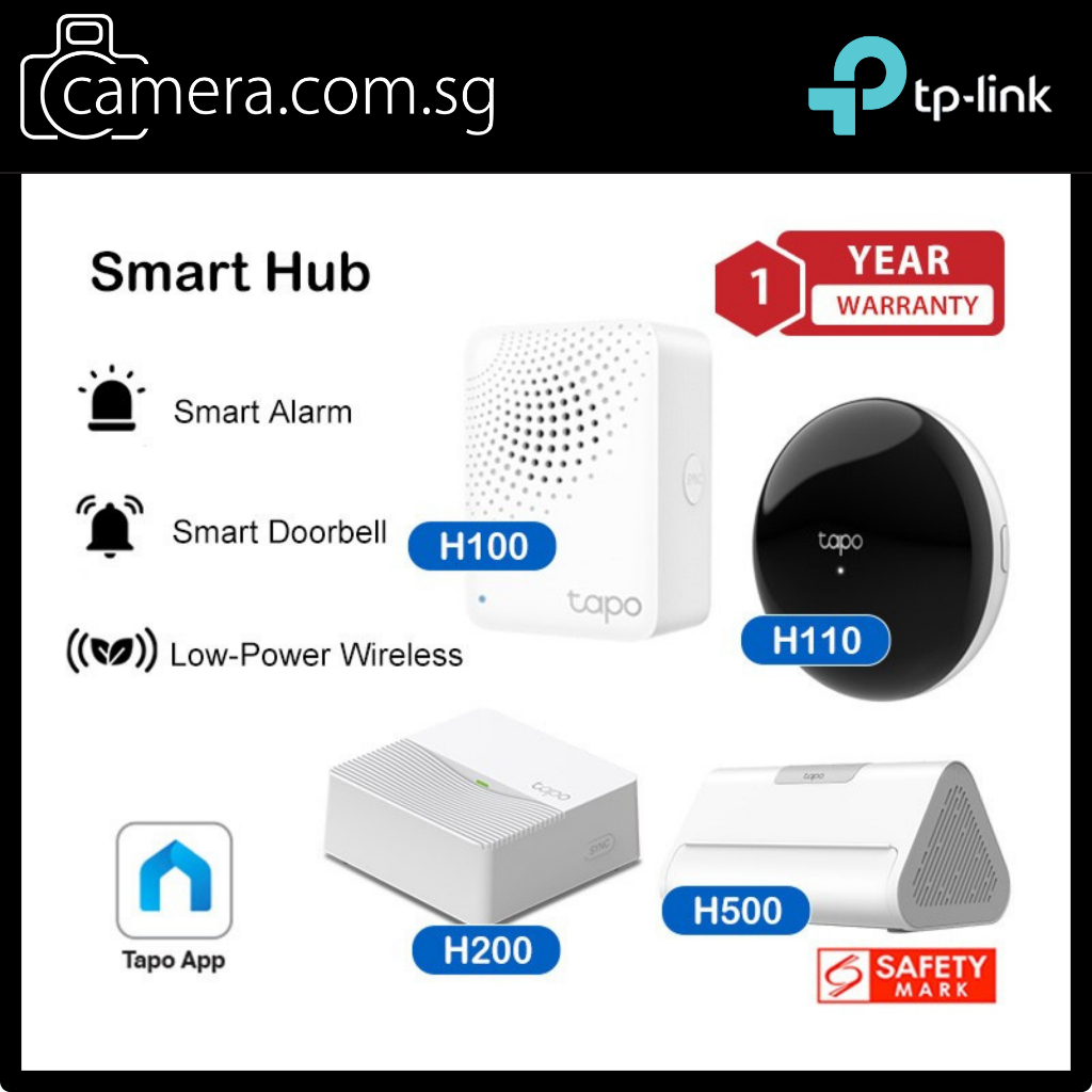TP-Link Tapo Smart Hub Series | H200 / H100 / H110 | Smart Home Bridge ...