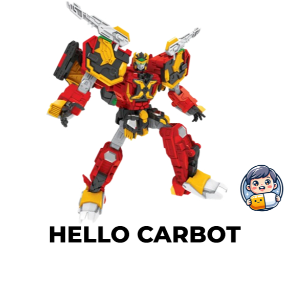 HELLO CARBOT King Guys X Robot Toy Boy Kids Gift Present Korean Comics ...