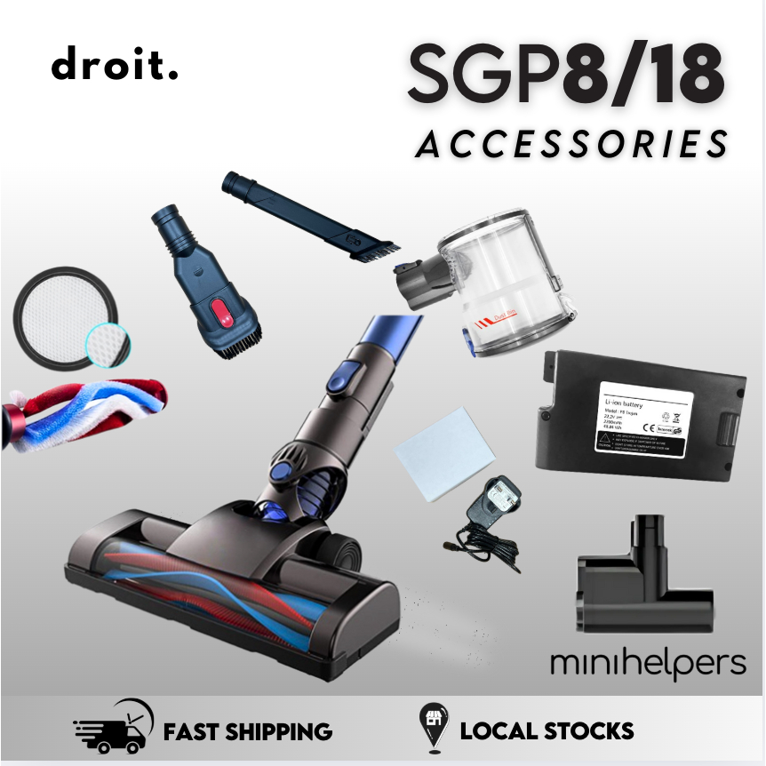 Accessories Spare Replacement Parts for Minihelpers Trojan SGP8 & SGP18 ...