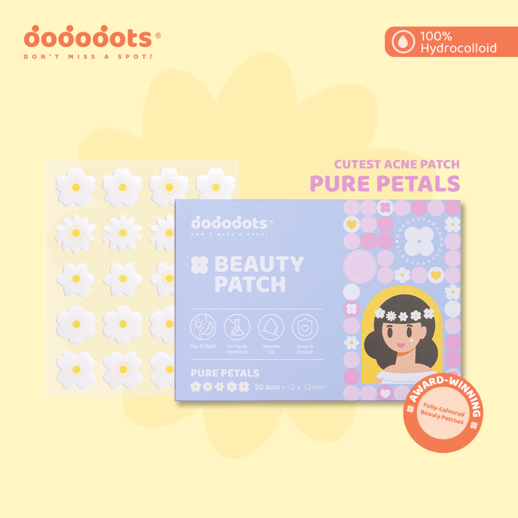 Dododots | Pure Petals | Flower Shape | Hydrocolloid Cute Acne Pimple ...