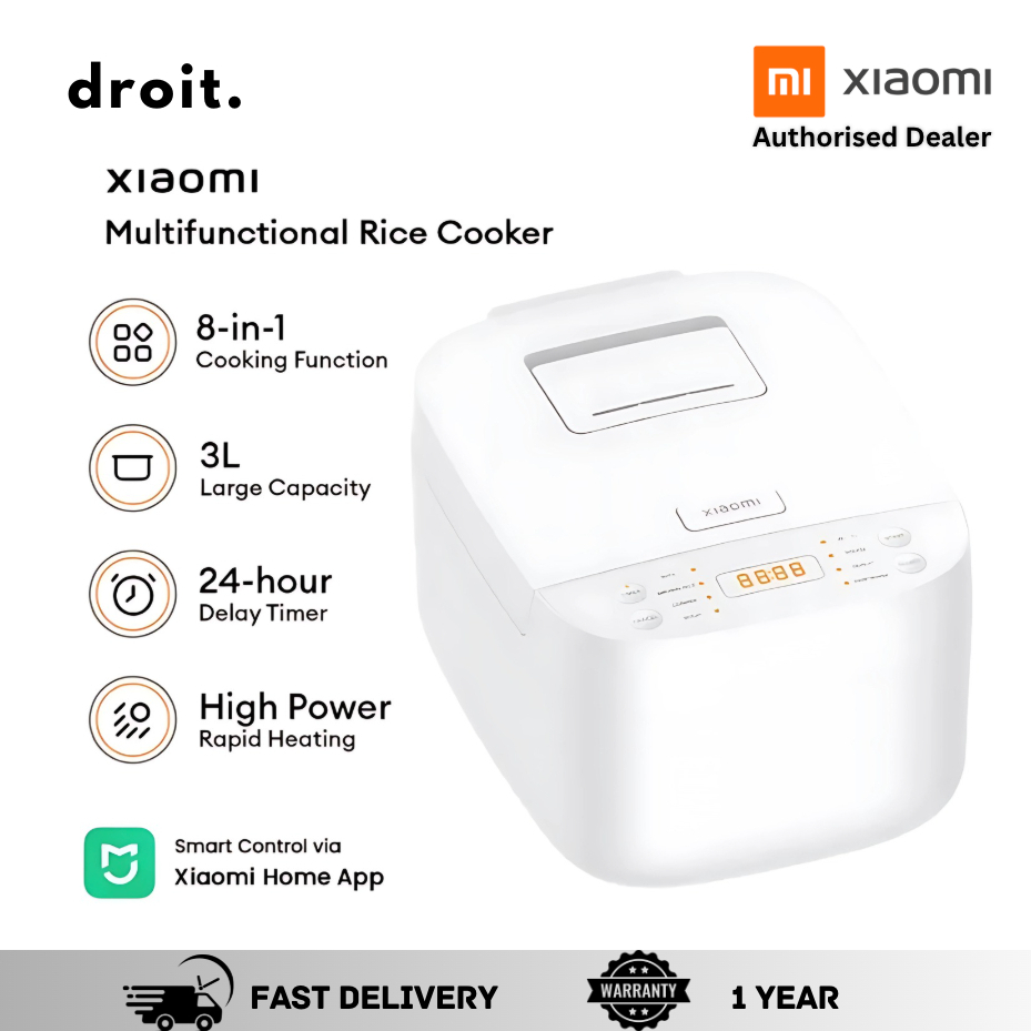 Xiaomi Smart Multifunctional Rice Cooker 1L | App Control | 8 Modes ...