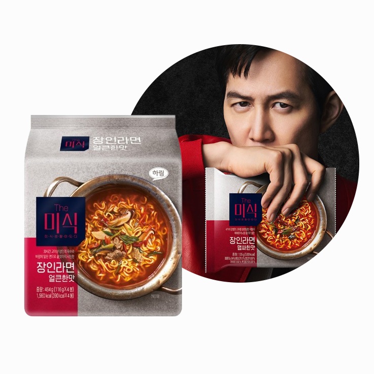 [Harim] The Misik jangin ramen Korean ramen / spicy / very spicy ...