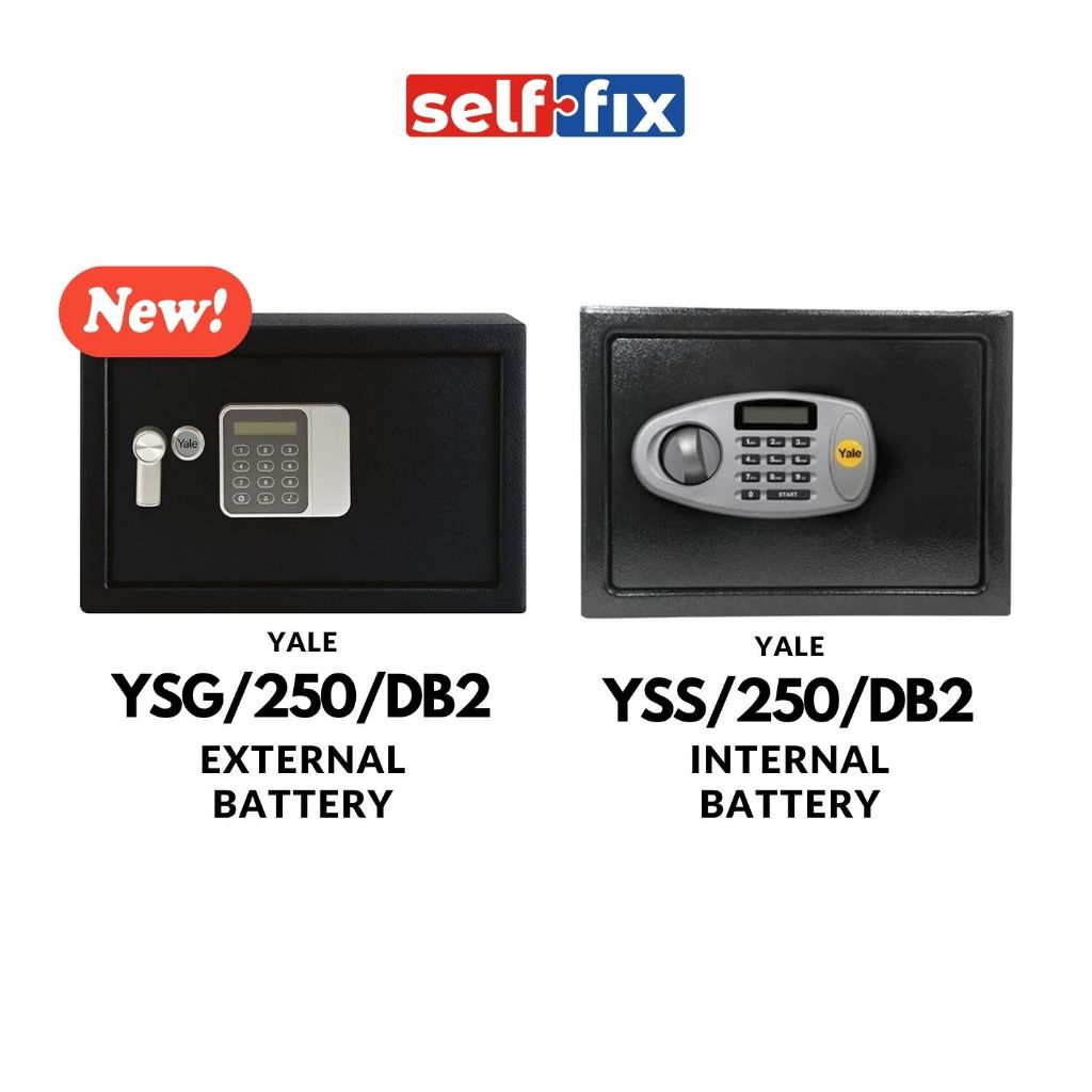 Yale Standard Home Medium Safe (YSG/250/DB2 / YSS/250/DB2) (1-Year ...