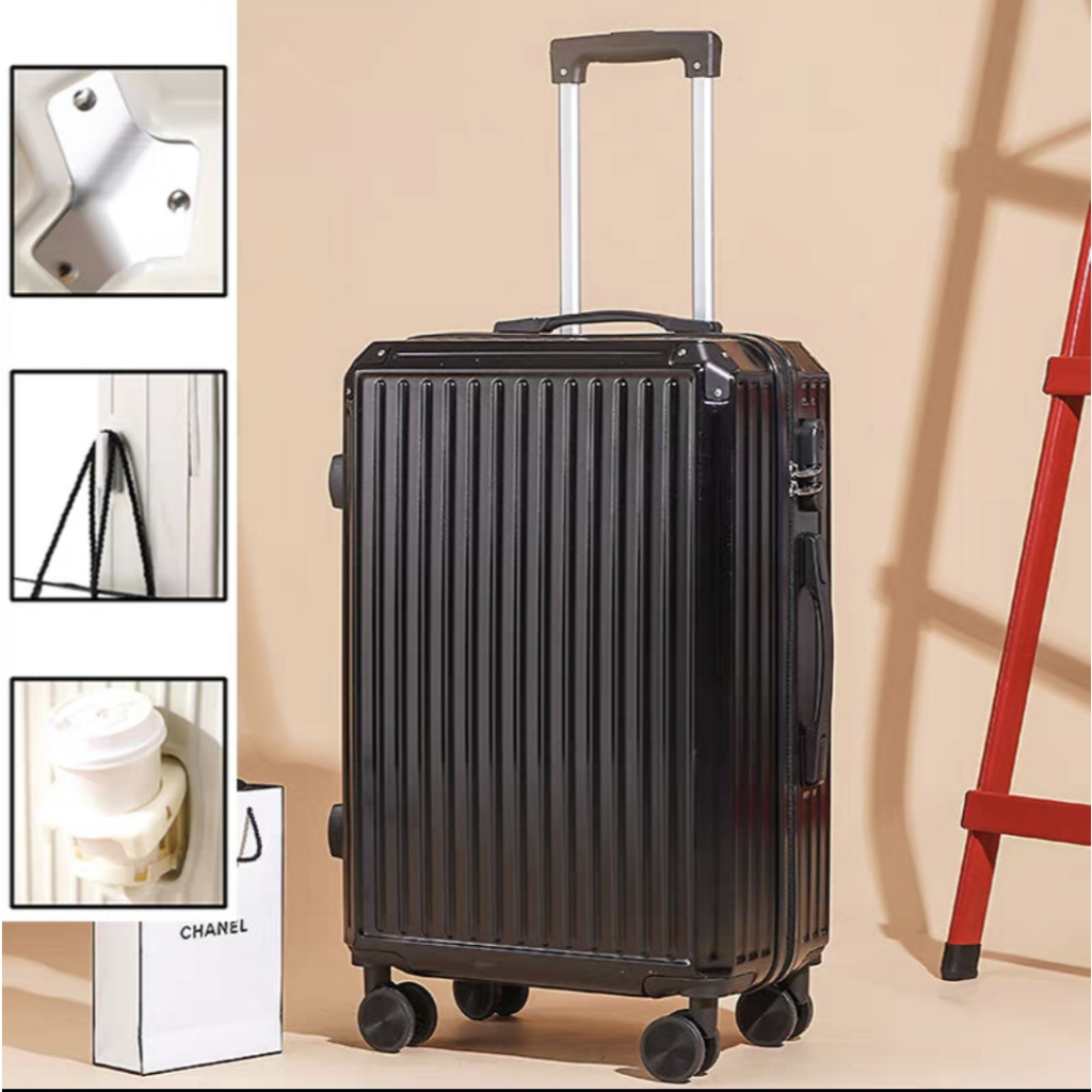 Cabin Luggage Hand Carry Ultra Light Weight Durable Travel Bag 4 wheel ...