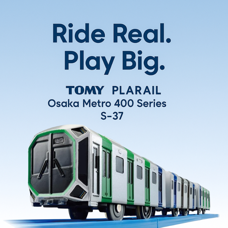 Takara Tomy Plarail S-37 Osaka Metro 400 Series Train – Cross-Seat Car ...