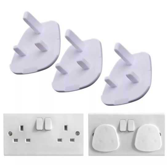 UK Power Socket Outlet Mains Plug Cover Protection Circuit Guarding ...