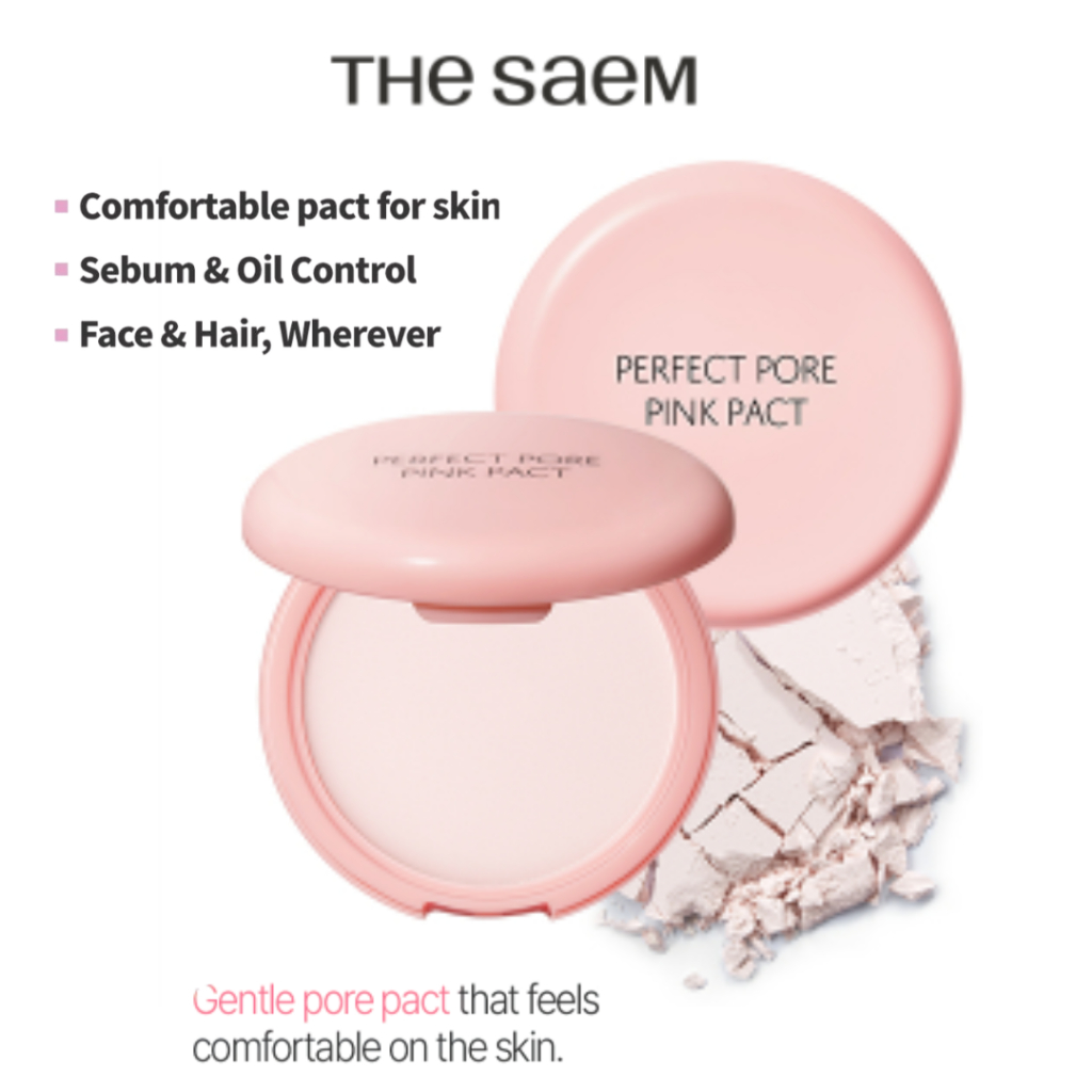 [the SAEM] Saemmul Perfect Pore Pink Pact 12g | Shopee Singapore