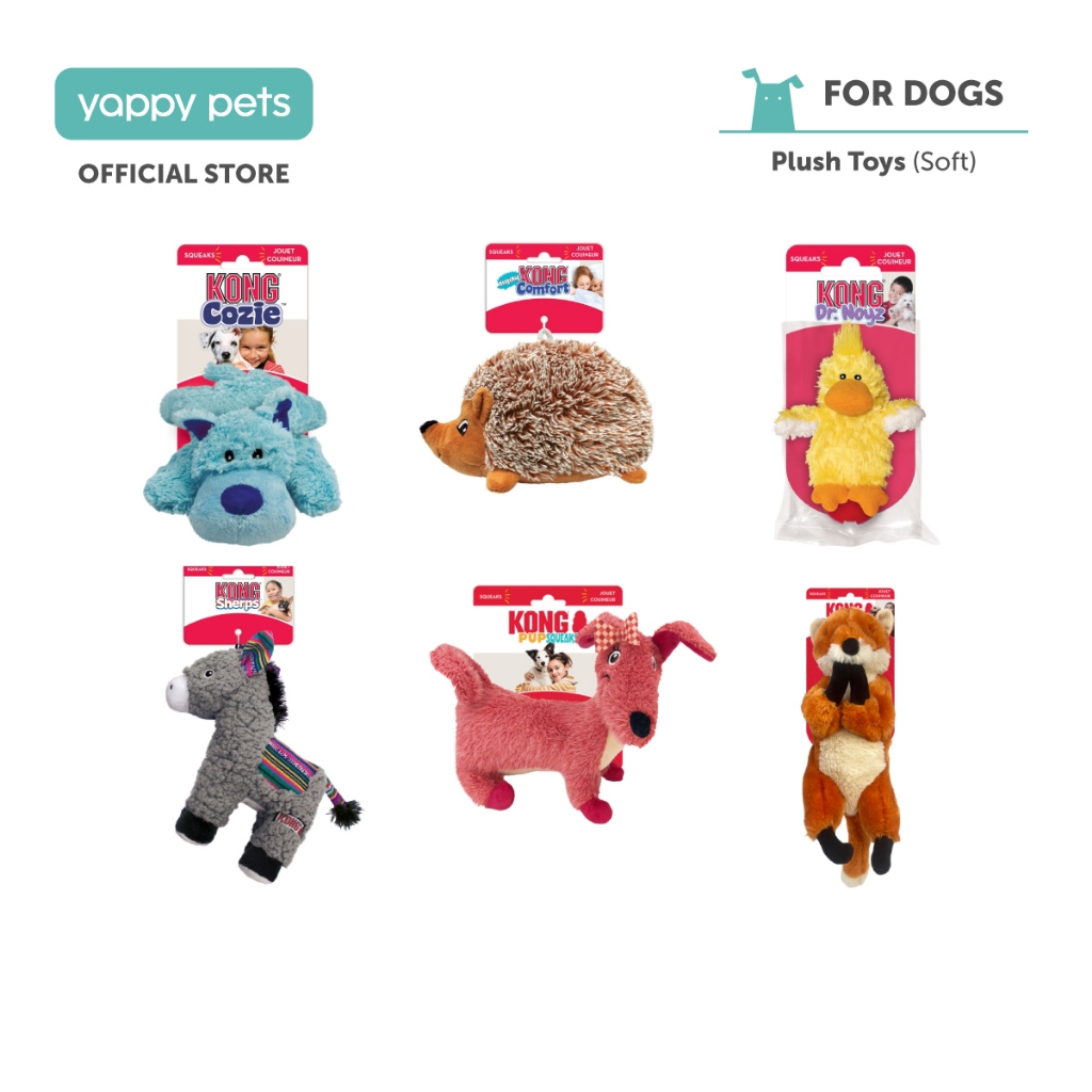 KONG Soft Toys Cuddles Snuggle Dog Cat | Play Time | Shopee Singapore