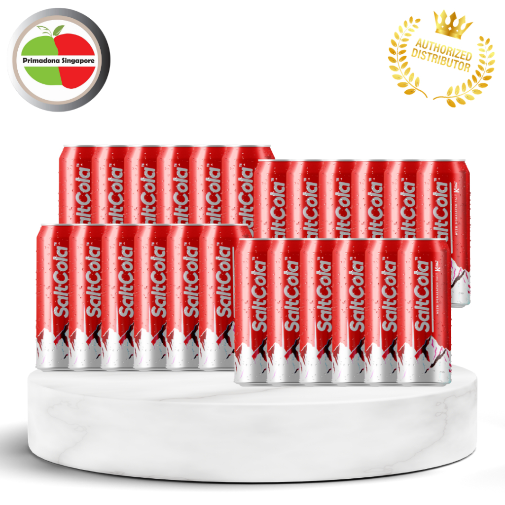 Salt Cola with Himalayan Salt (24 cans x 320ml) | Shopee Singapore