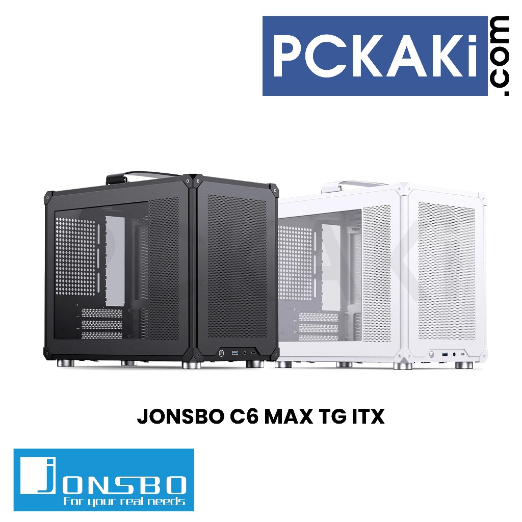 JONSBO C6 MAX TG SMALL FORM FACTOR PORTABLE DESKTOP PC CASE MINI-ITX ...