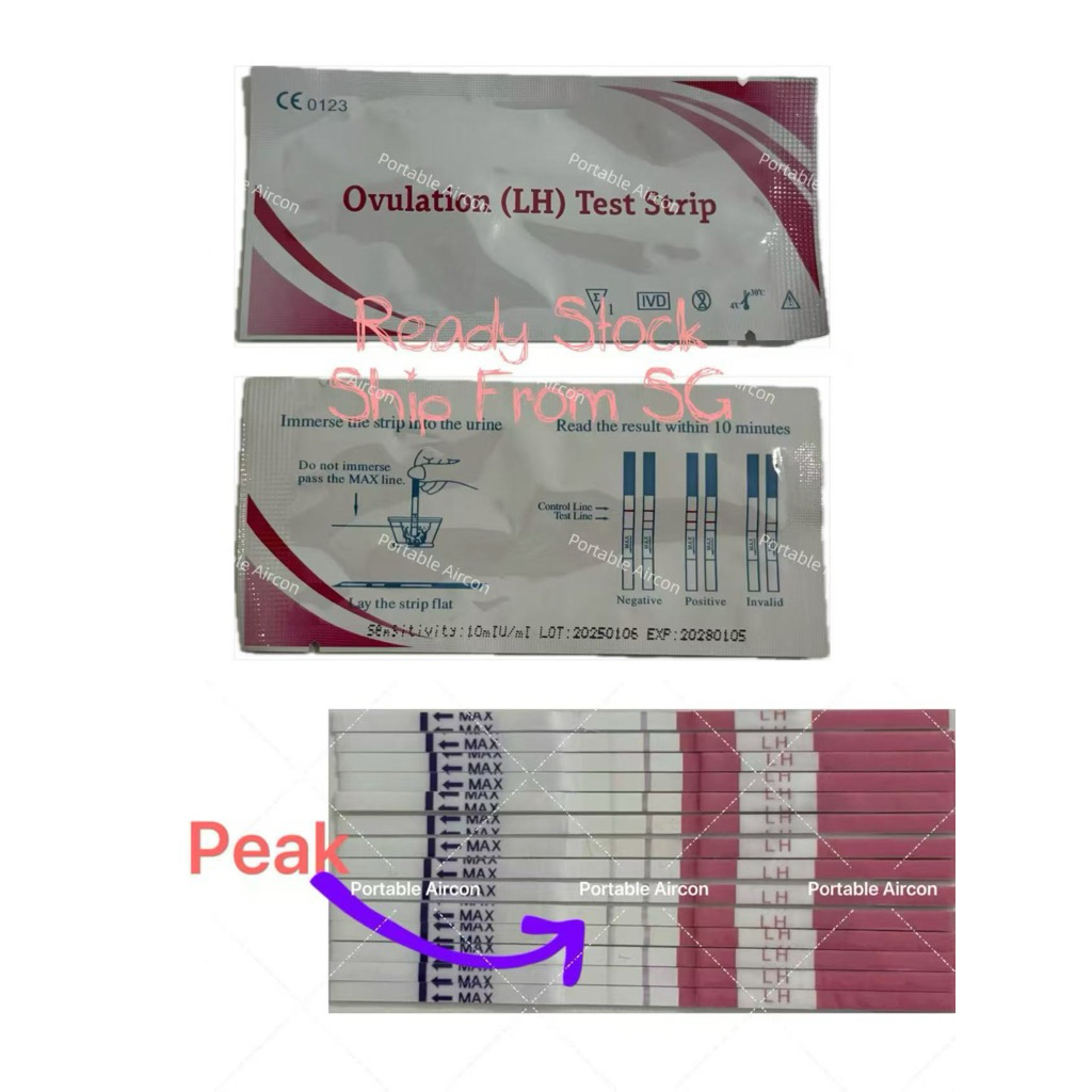 Ovulation Test Strip 20pcs/50pcs/100pcs | Shopee Singapore