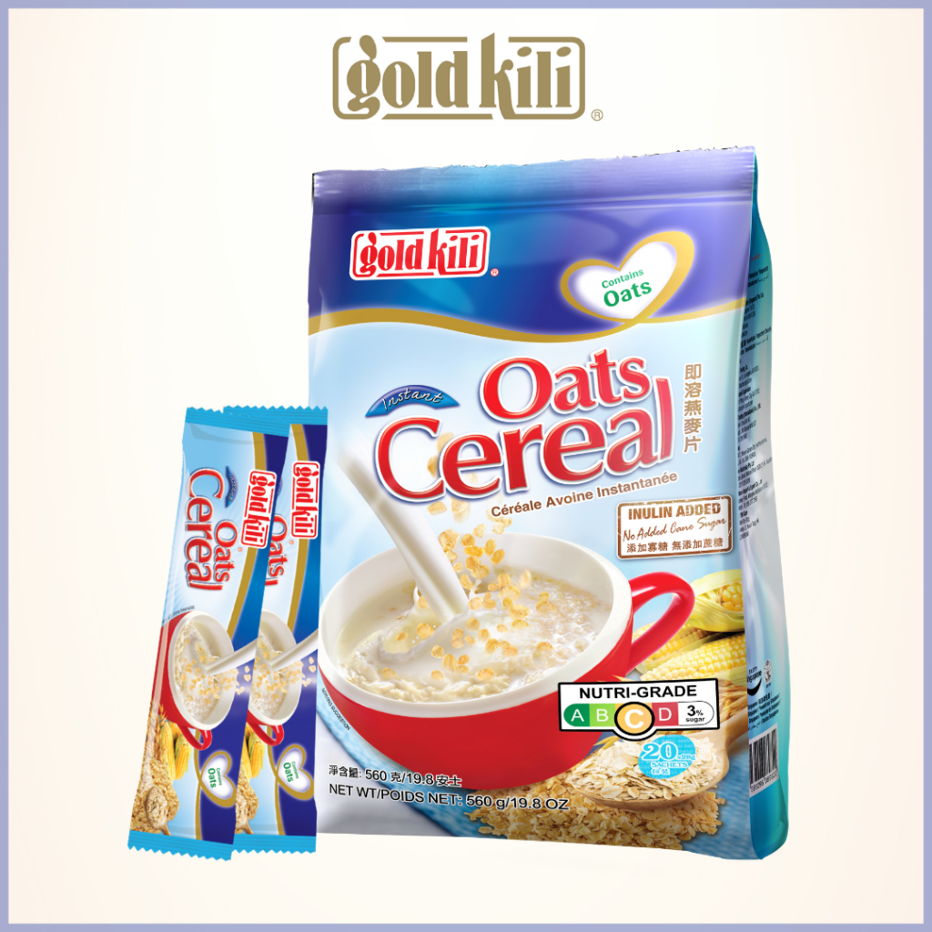 Gold Kili Oats Cereal Instant Oats Cereal Drink | Shopee Singapore