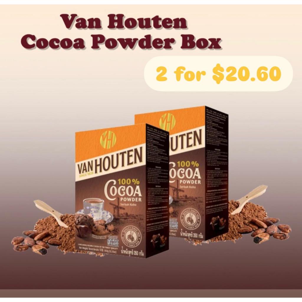 Van Houten Cocoa Powder 2x350g for $20.60 | Shopee Singapore