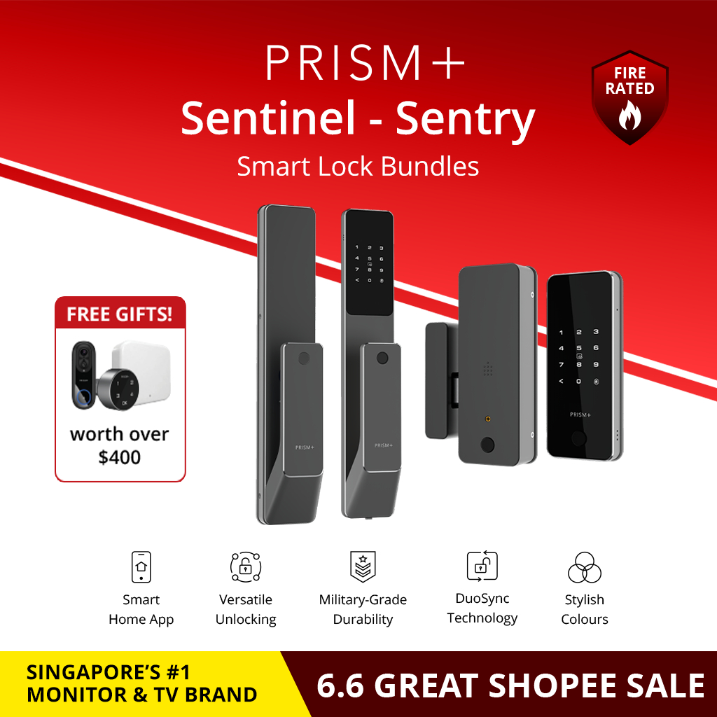[HDB Sync Bundle] PRISM+ Sentinel & Sentry Bundles | Smart Door & Gate ...