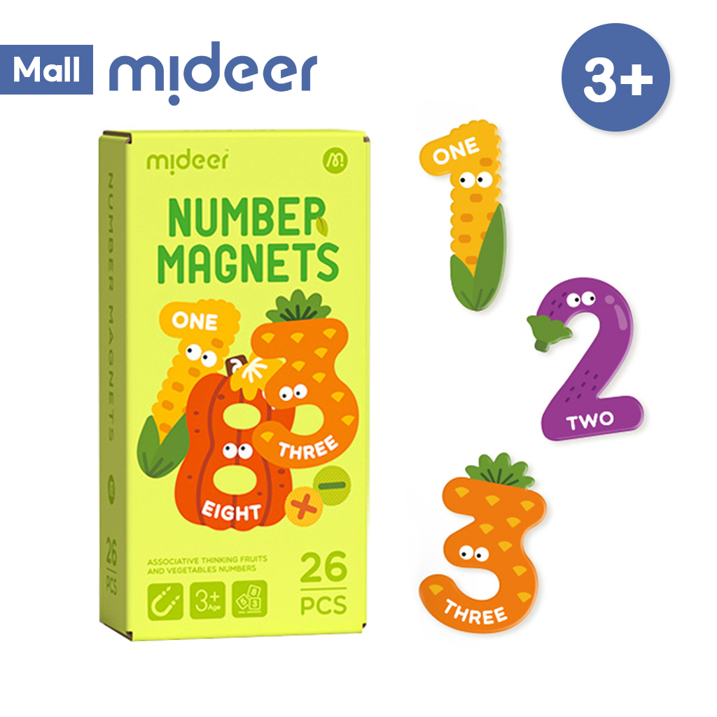 Mideer Kids Learning Alphabet Magnets Letter Magnetic Fridge Magnet ...