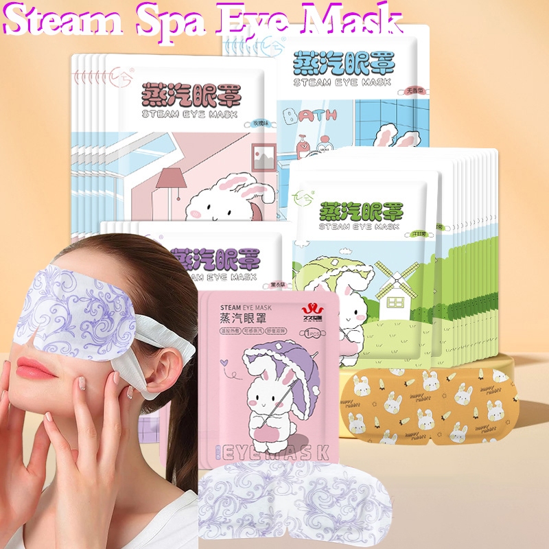 Upgraded Steam Eye Masks SPA Warm Sleep Eye Mask, Disposable Heated Eye ...