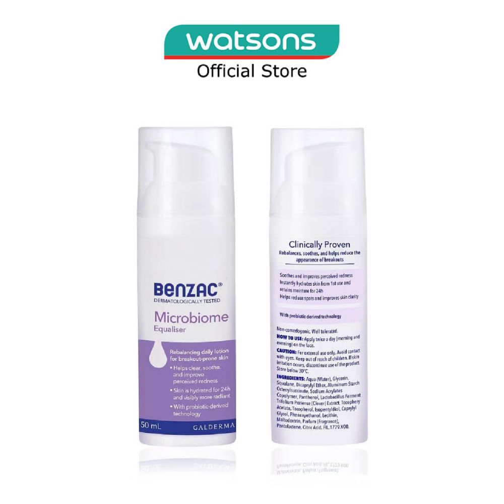 BENZAC Microbiome Equaliser (Rebalancer With Probiotics Technology ...