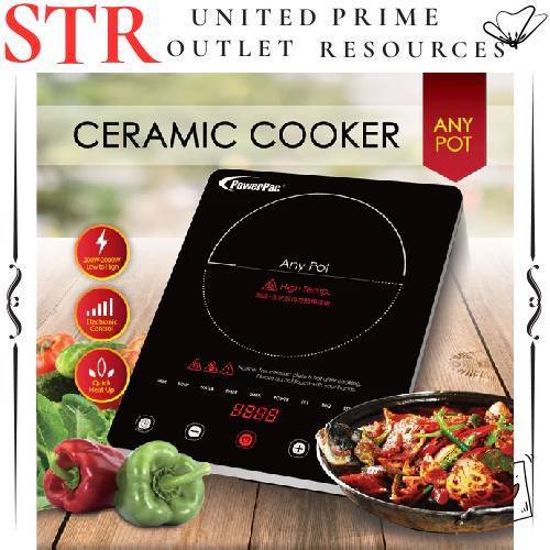 ~ LOCAL SELLER ~ POWERPAC Ceramic infrared cooker up to 2000W | Shopee ...