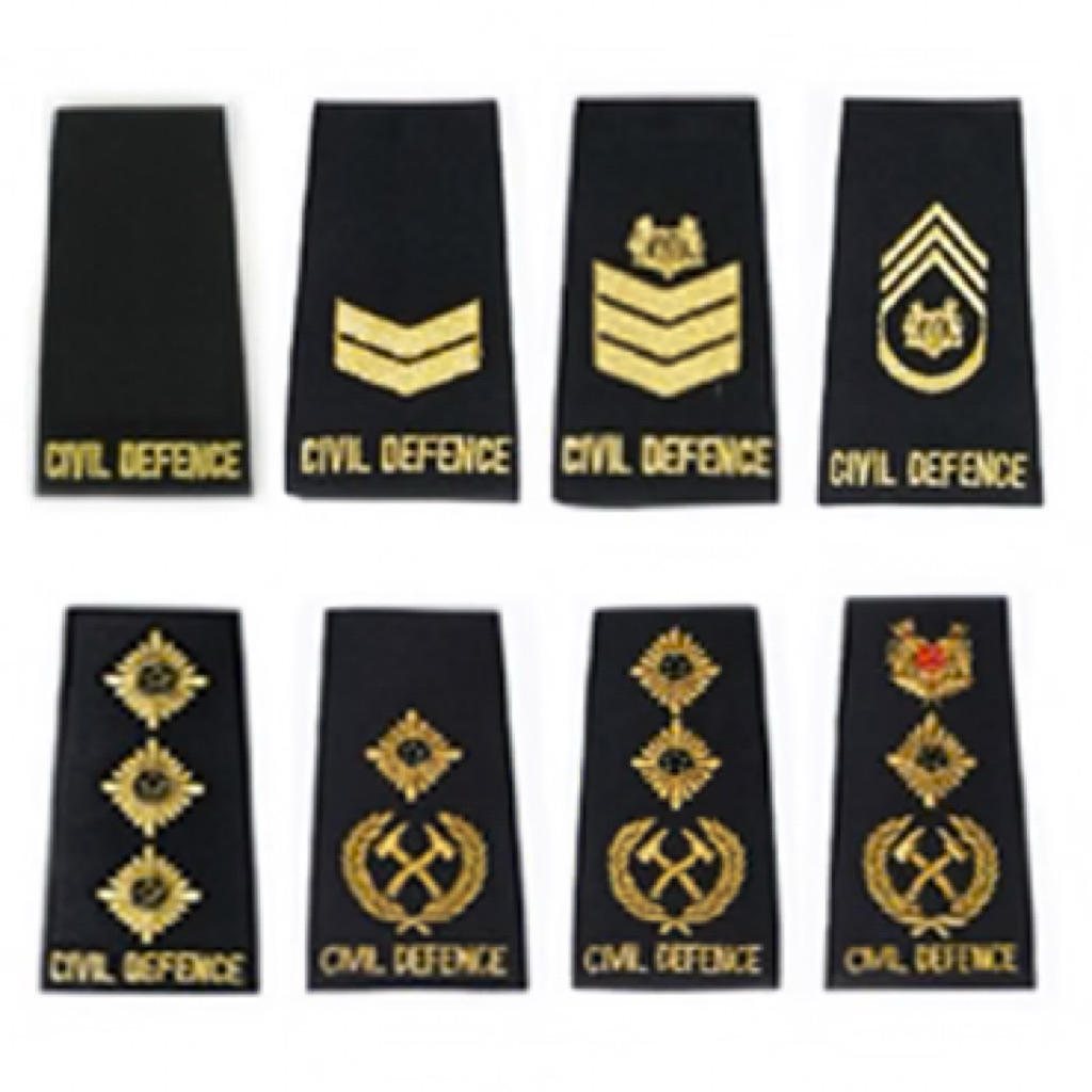 [SG Seller] SCDF No.3 Rank | Singapore Civil Defence Force | Shopee ...