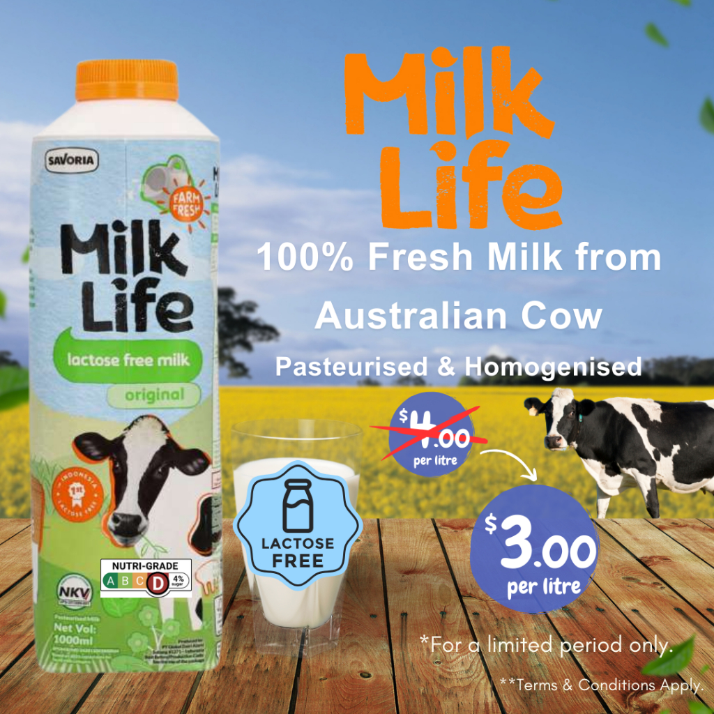 MilkLife™ Lactose Free Fresh Milk - Fresh Milk from Australian Cows ...