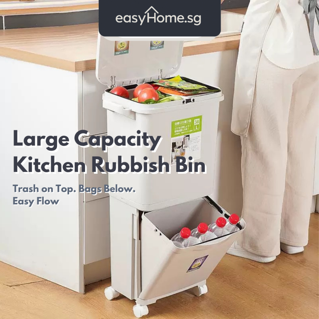 Easyhome.sg | Large Rubbish Bin / Waste Bin / Trash Can / Garbage ...