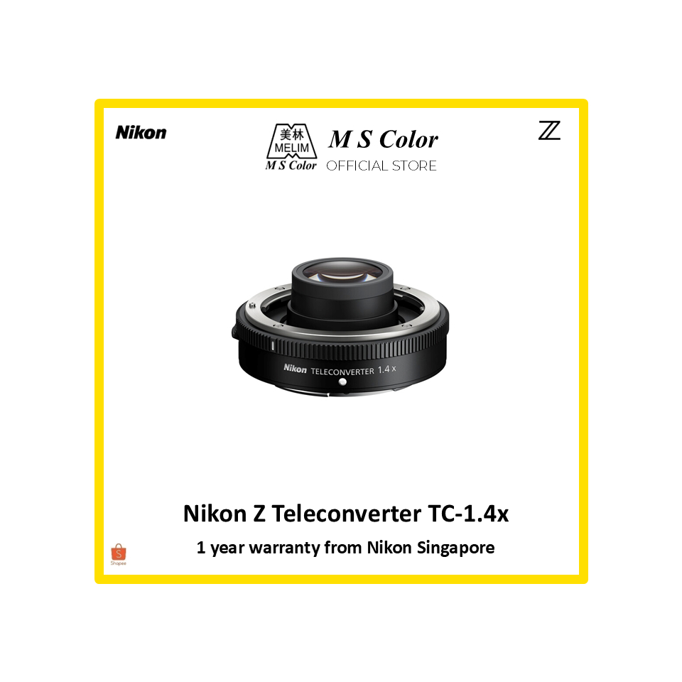 [READY STOCK | 1 YEAR WARRANTY] Nikon Z Teleconverter TC-1.4x | Shopee Singapore