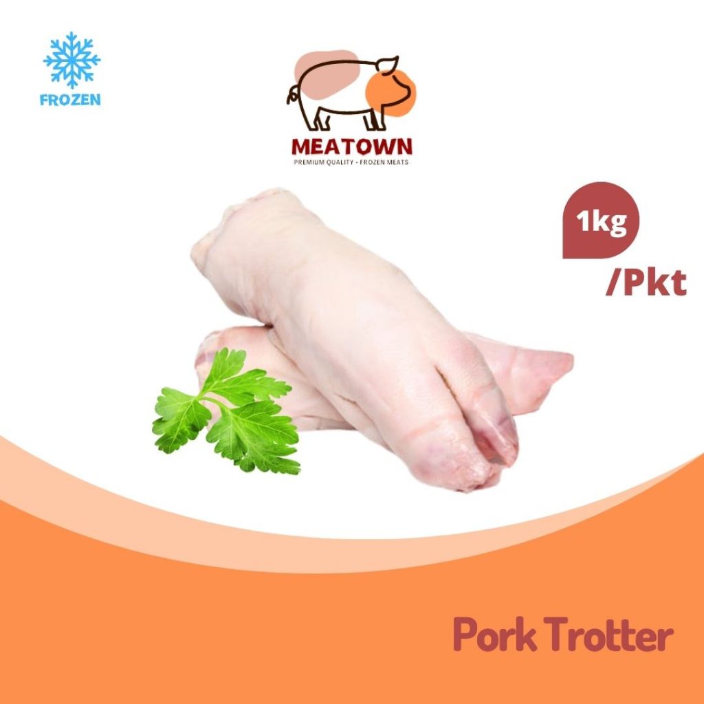 [Meatown] Frozen Pork Trotter 猪蹄 (1kg/Pkt) | Shopee Singapore