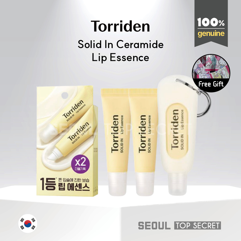 [Torriden] Solid In Ceramide Lip Essence 11ml x 3 + Jelly Keyring | Shopee Singapore