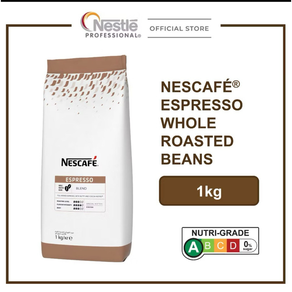 NES CAFE ESPRESSO WHOLE ROASTED BEANS (EXPIRY MARCH 2026) | Shopee ...
