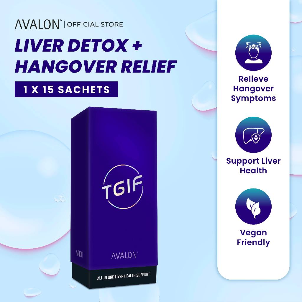 AVALON TGIF 15s | Alcohol Defence | Hangover Relief + Liver Detox ...