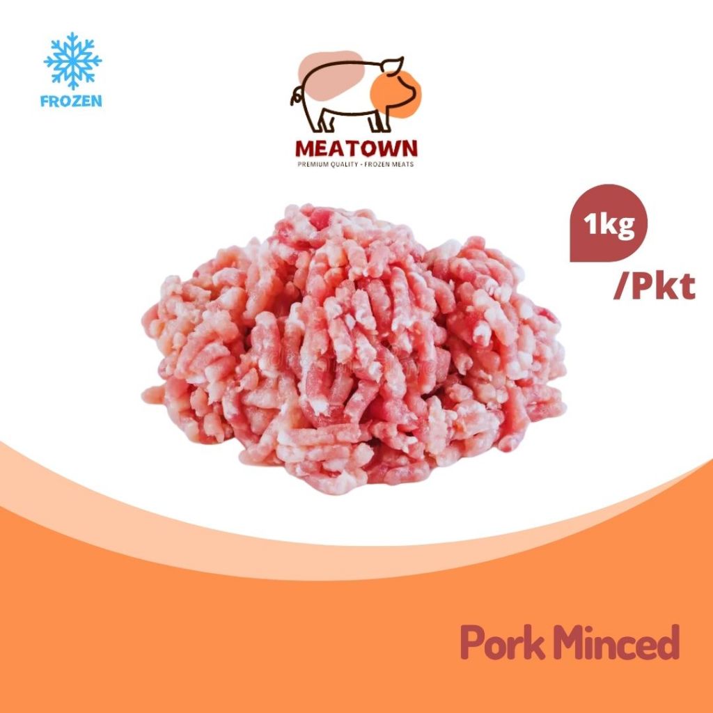 [Meatown] Frozen Pork Minced 1kg 猪肉末 | Shopee Singapore