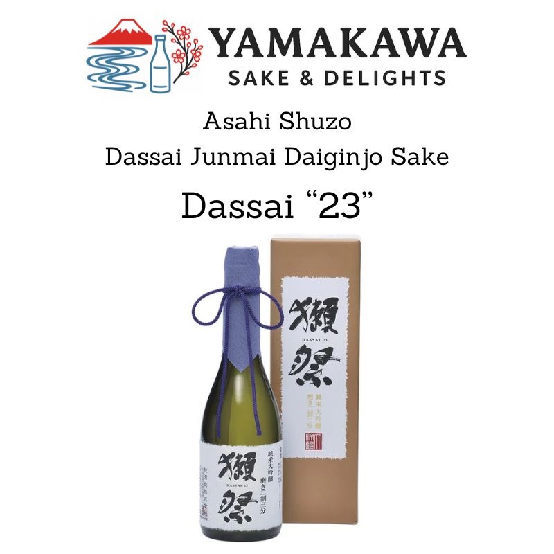 [Asahi Shuzo] Dassai "23" Junmai Daiginjo Sake 16% (300ml | 720ml | 1800ml) | Shopee Singapore