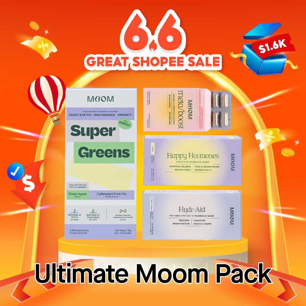 [VALUE PACK] Ultimate Moom Pack. For Metabolism, Digestion, Immunity ...