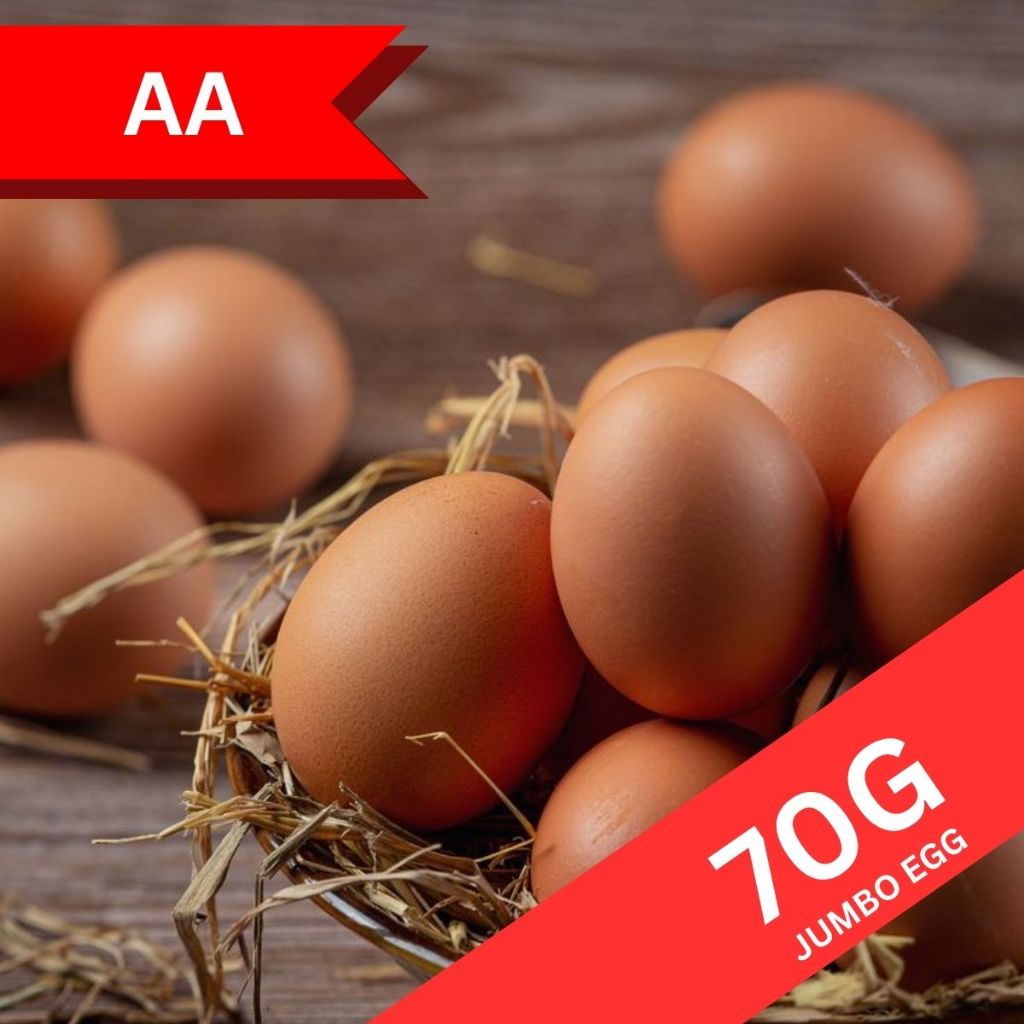 Farm Fresh Eggs 农场鲜鸡蛋 30pcs 70g/65g/60g/55g/50g | Shopee Singapore
