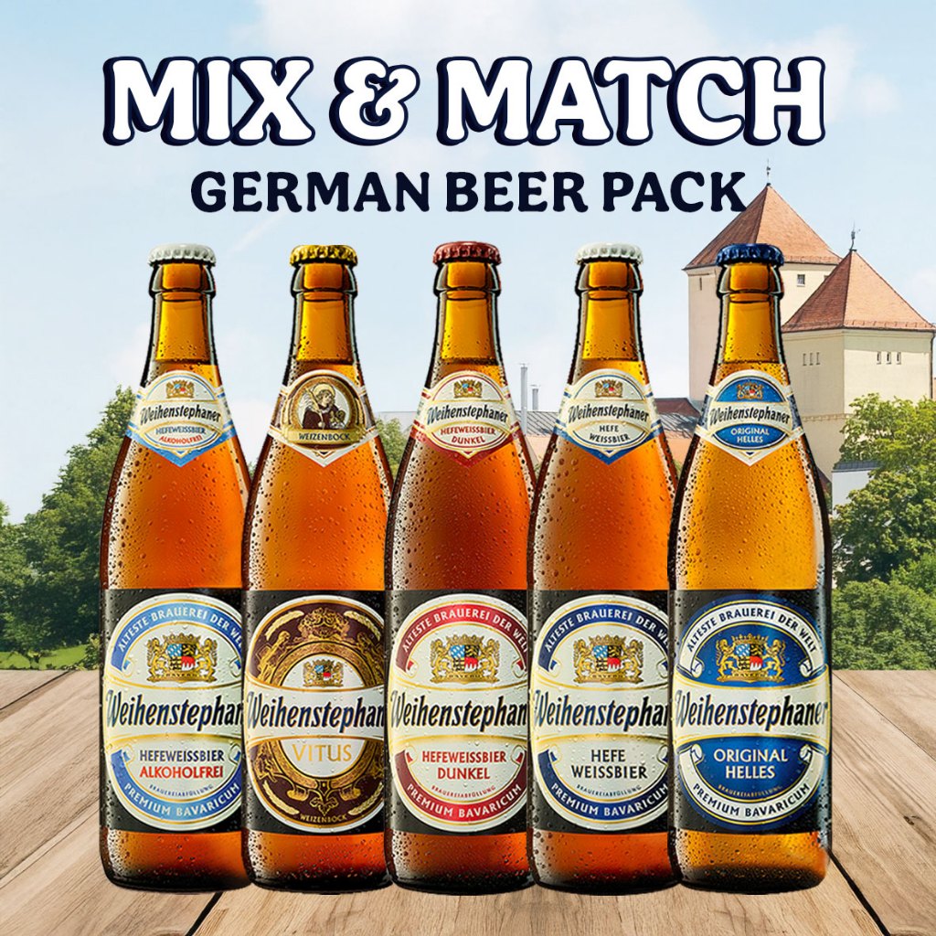 Weihenstephaner German Beer - Mix & Match Your Own Sampler Taster ...