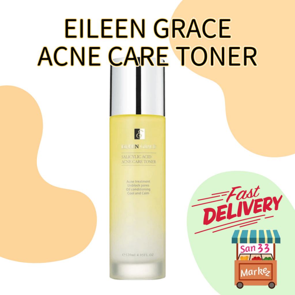 Original Official Eileen Grace Salicylic Acid Acne Care Toner 120ml | Shopee Singapore