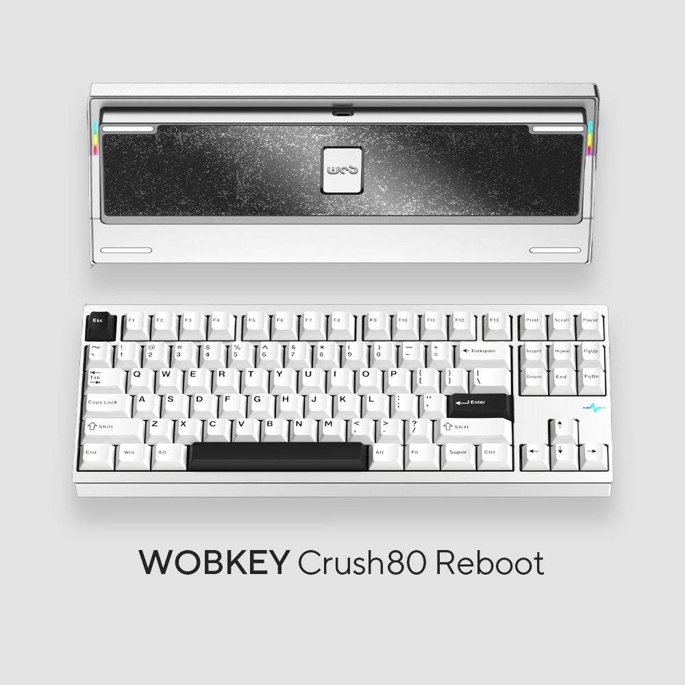 WOBKEY Crush80 Reboot Pro Wireless Mechanical Keyboard | Shopee Singapore