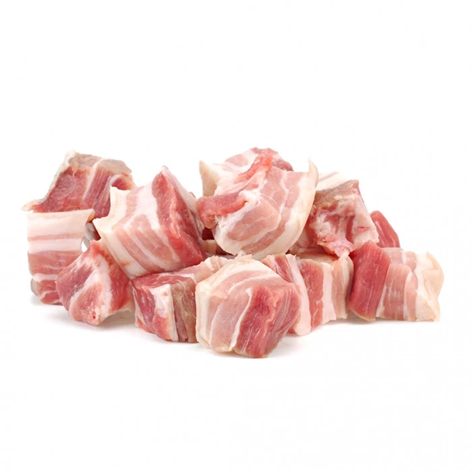 Vegeponics Netherlands Pork Belly Cube 1kg (Frozen) | Shopee Singapore
