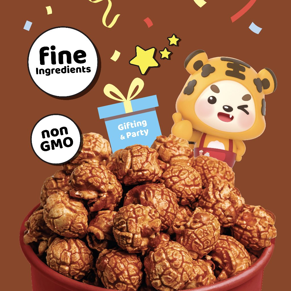 Uncle DiDi's Fresh Popcorn Medium Tub 1500ml | Shopee Singapore