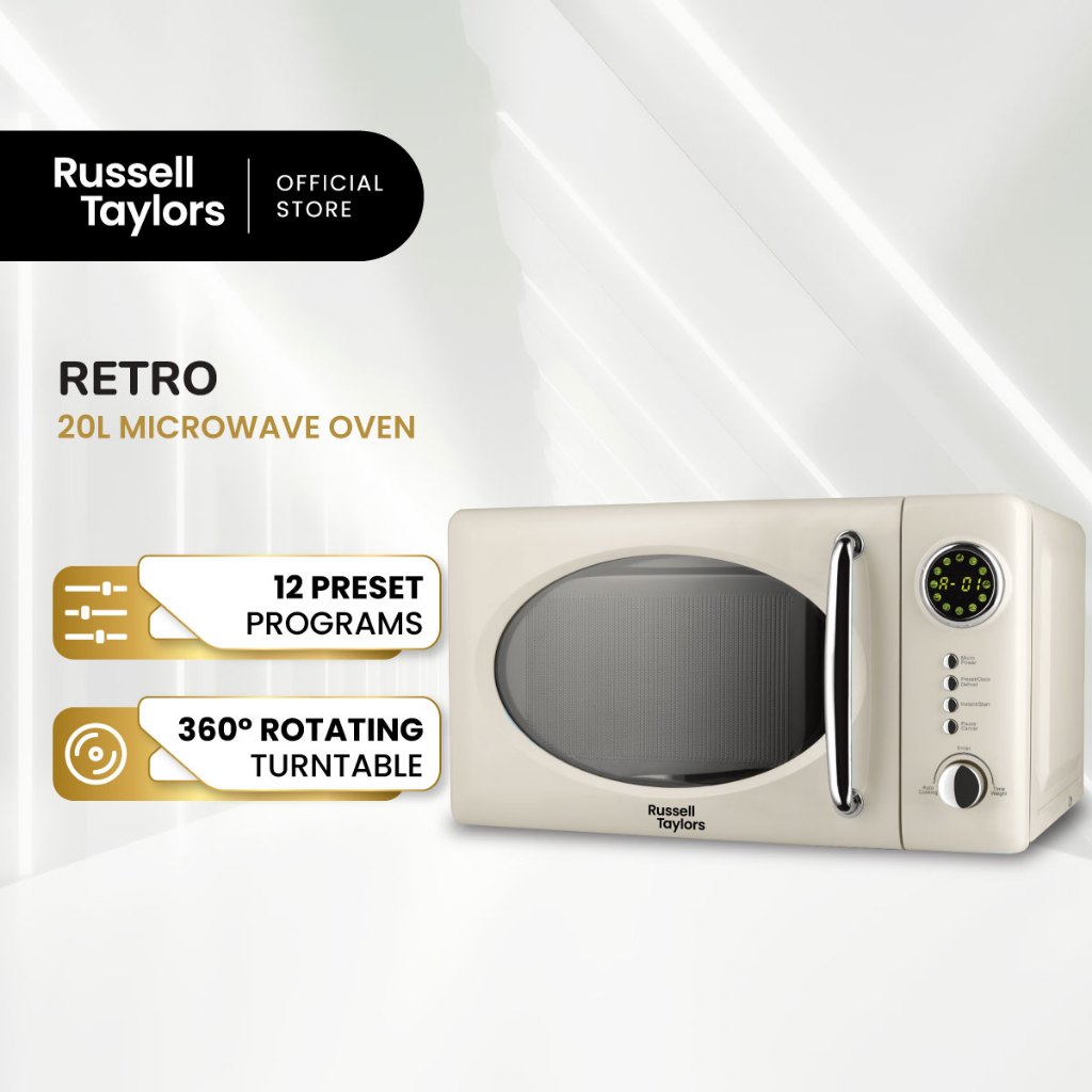 Russell Taylors Retro Microwave Oven 20L M2 | Shopee Singapore