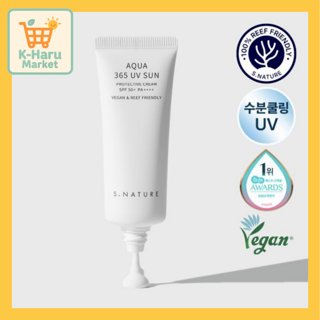 [S.NATURE] Aqua 365 UV Sun Cream 40ml (SPF50+ PA++++) | Shopee Singapore
