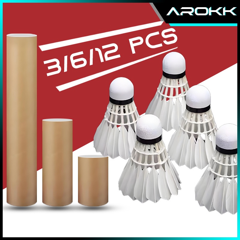 SG丨3/6/12Pcs Shuttlecock Badminton Training Durable Badminton Balls ...