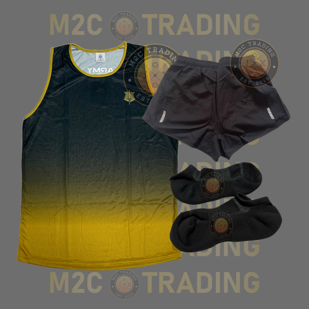 NEW SAF DRY FIT VEST | ENGINEERS SINGLET | IPPT | ARMY | WORKOUT ...